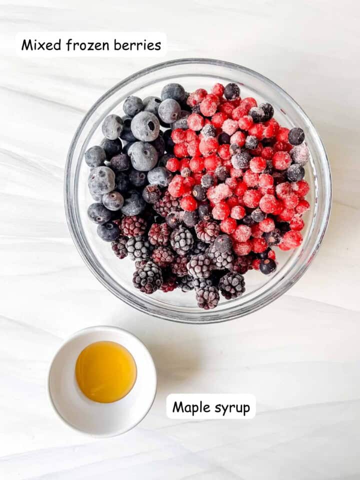 Berry Sorbet (Quick, No Cook) - Through The Fibro Fog