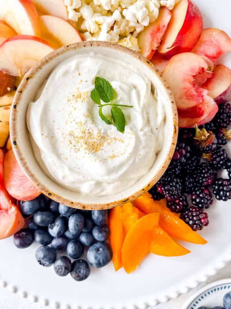 Mascarpone Fruit Dip - Through The Fibro Fog