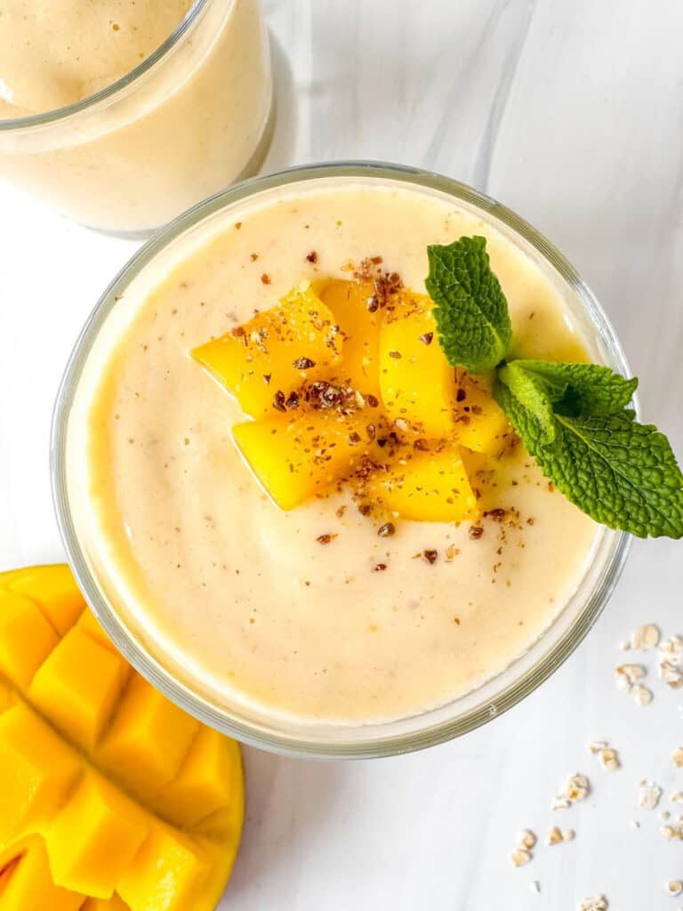 Mango Oat Smoothie - Through The Fibro Fog
