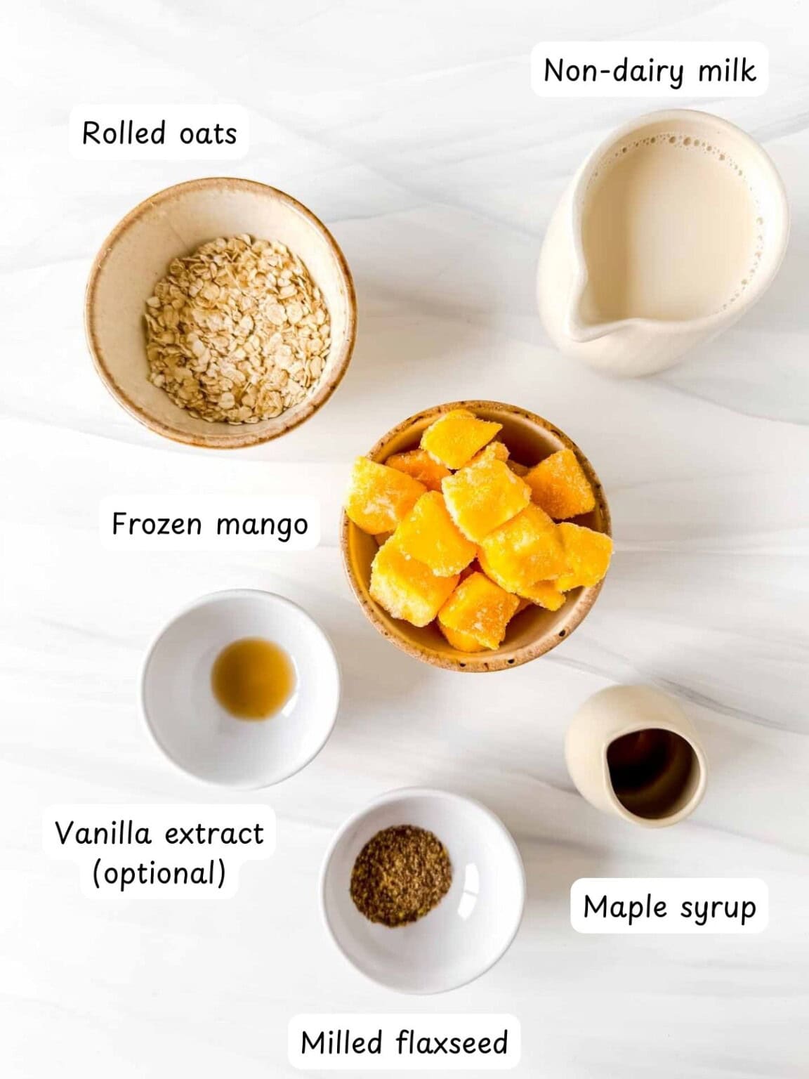 Mango Oat Smoothie - Through The Fibro Fog