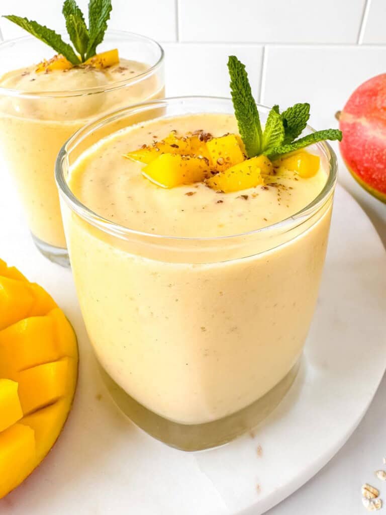 Mango Oat Smoothie - Through The Fibro Fog