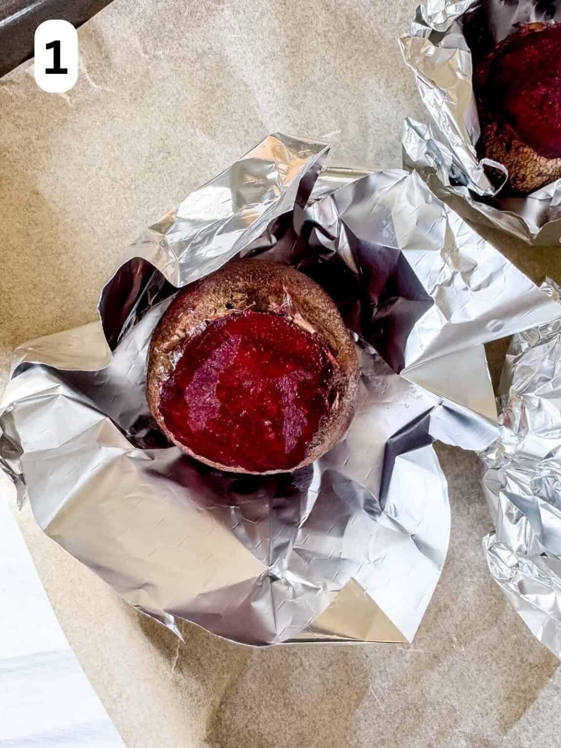 Roasted Beet Kale Salad - Through The Fibro Fog