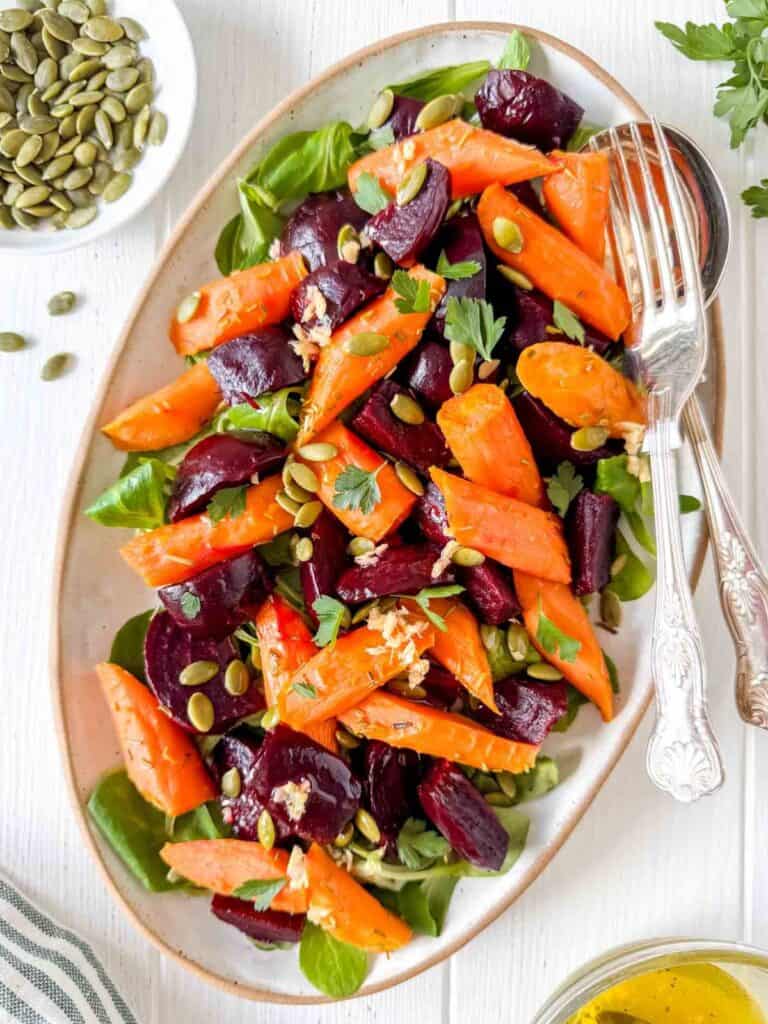 Beet and Carrot Salad - Through The Fibro Fog