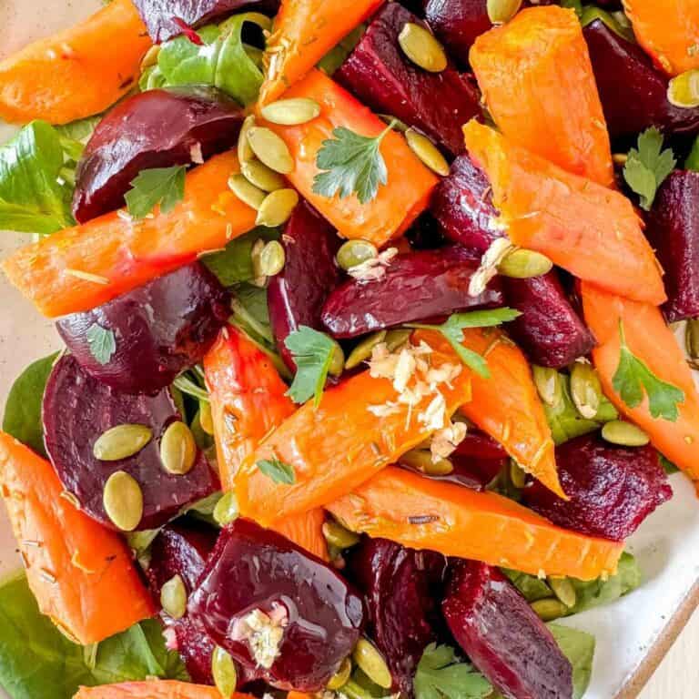 Beet and Carrot Salad - Through The Fibro Fog