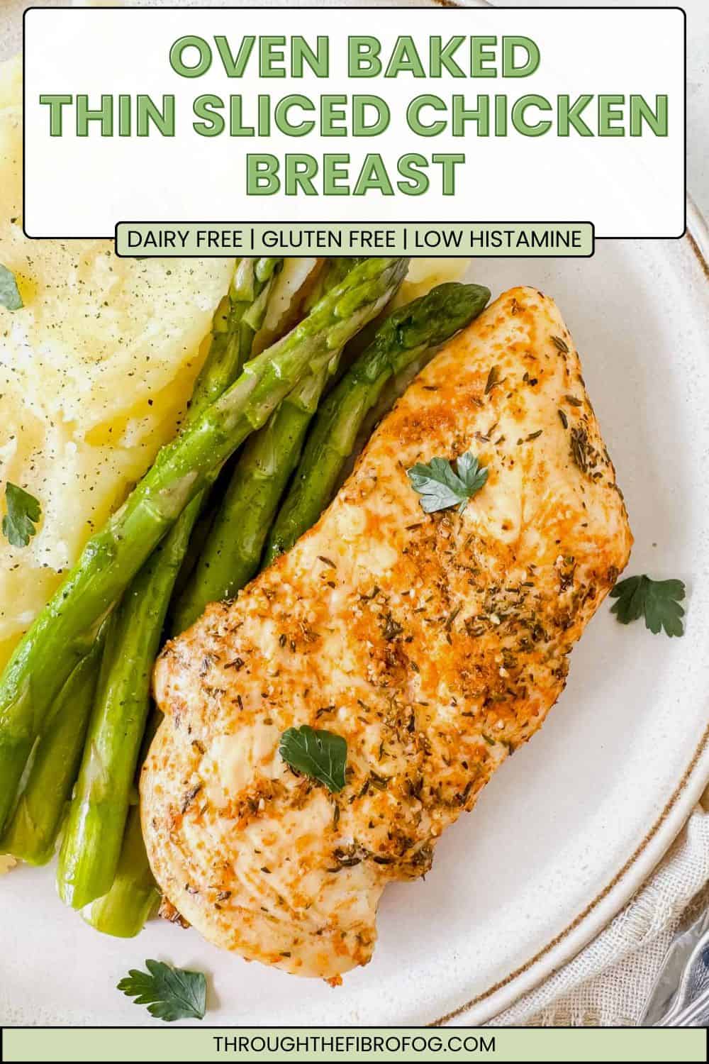 Baked Thin Sliced Chicken Breast - Through The Fibro Fog