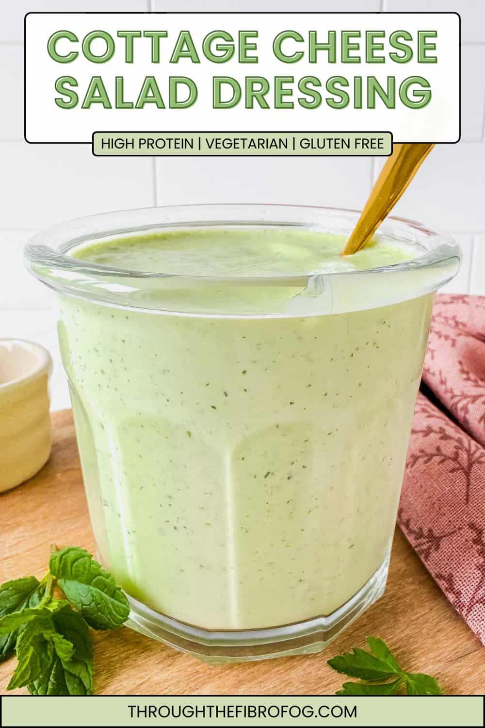 Cottage Cheese Salad Dressing - Through The Fibro Fog