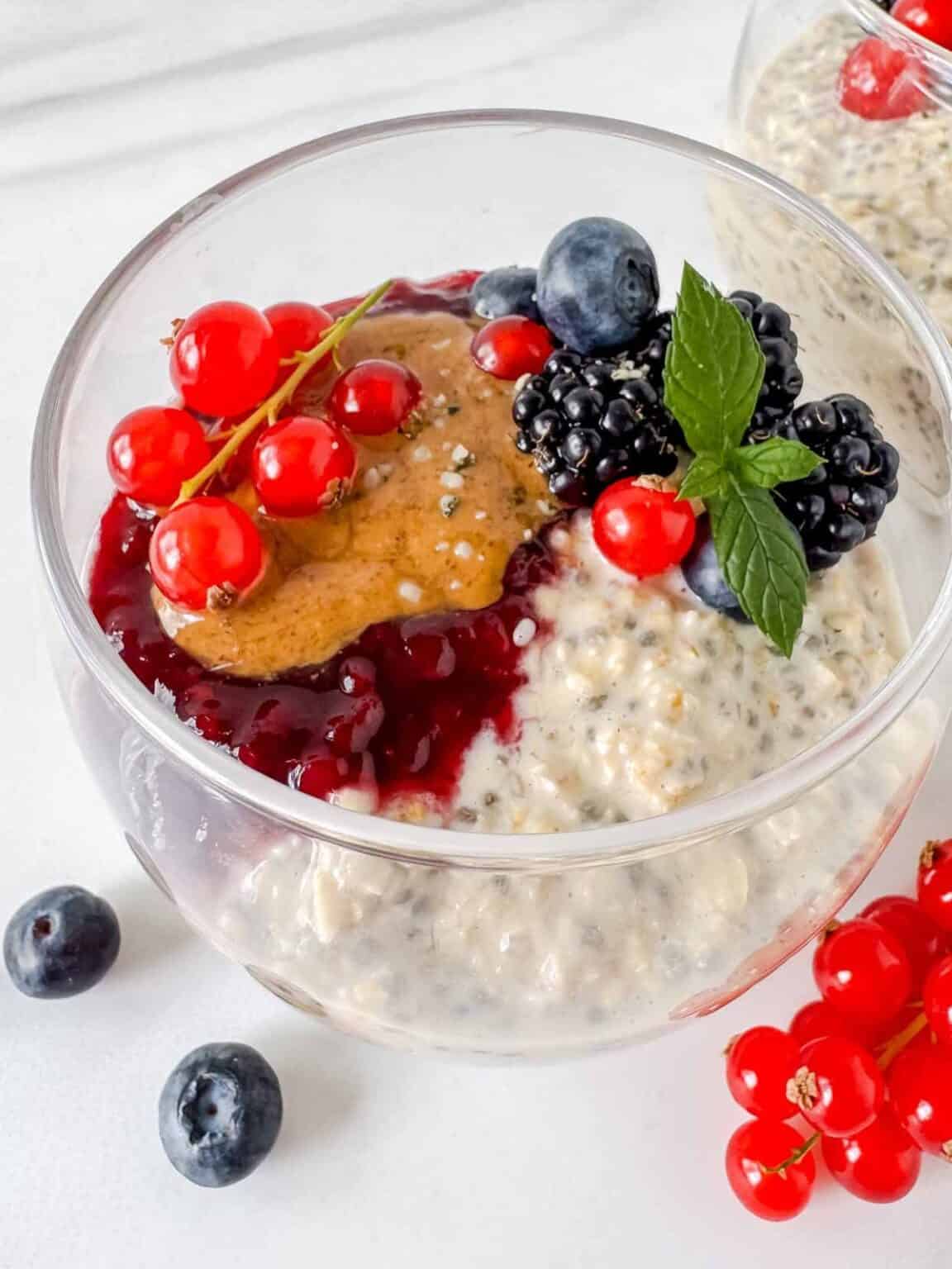 Oatmeal Chia Pudding - Through The Fibro Fog