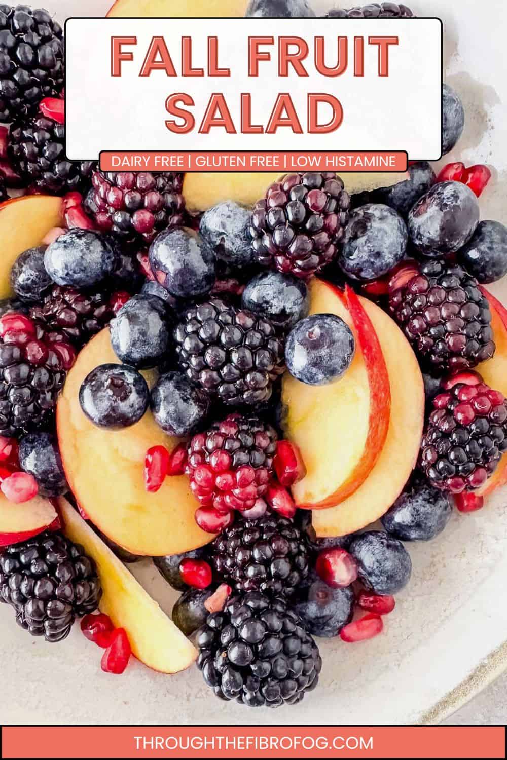Fall Fruit Salad - Through The Fibro Fog