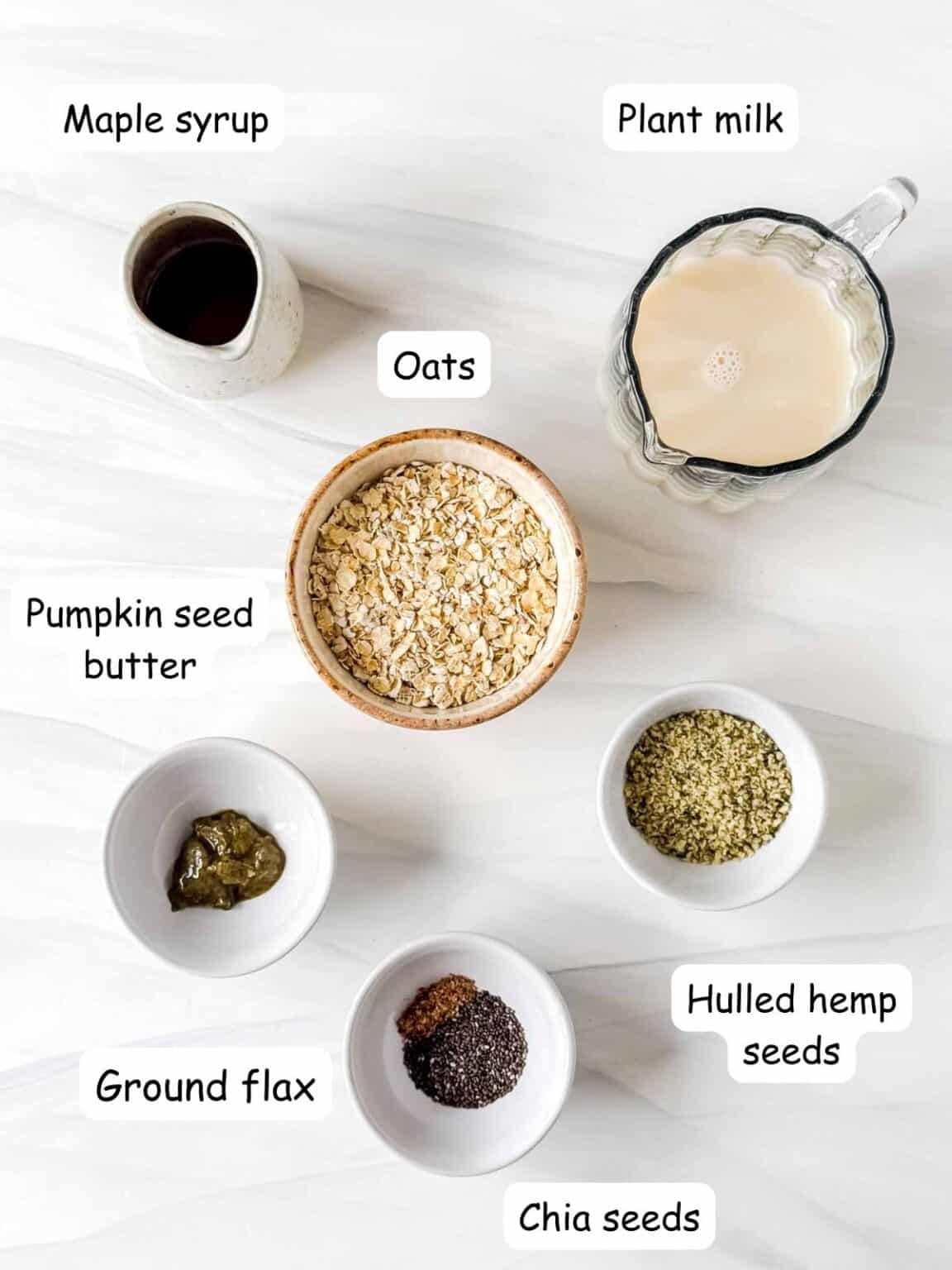 High Protein Overnight Oats (No Protein Powder, No Yogurt) - Through ...